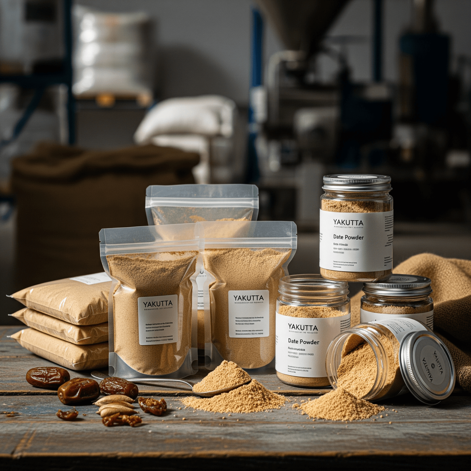 Organic Date powder wholesale in Portugal - bulk supplier - Yakutta